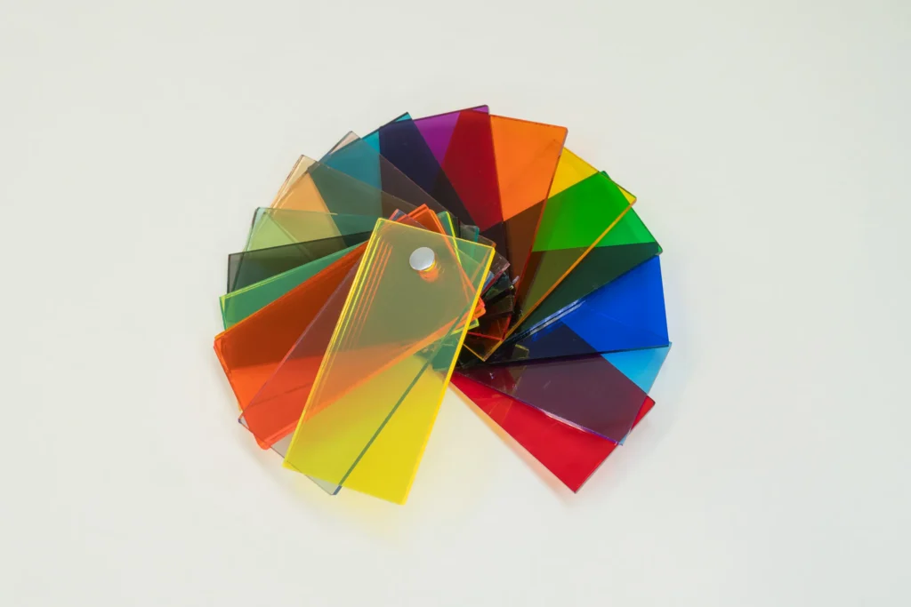 Acrílicos colores cristal | Distribuidora Acriplas